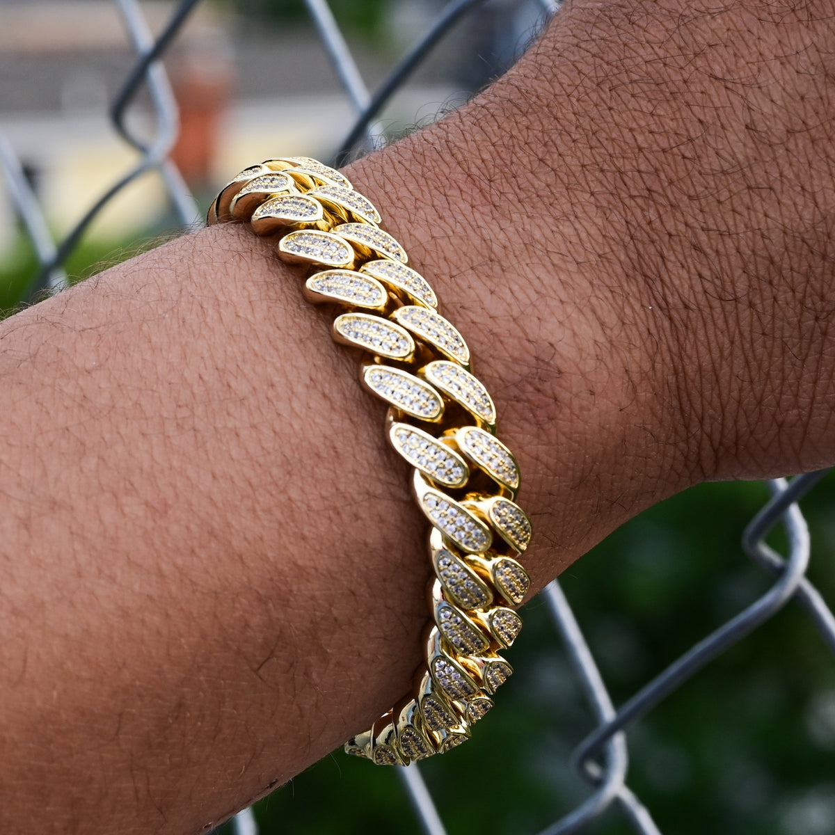 14mm cuban link bracelet store
